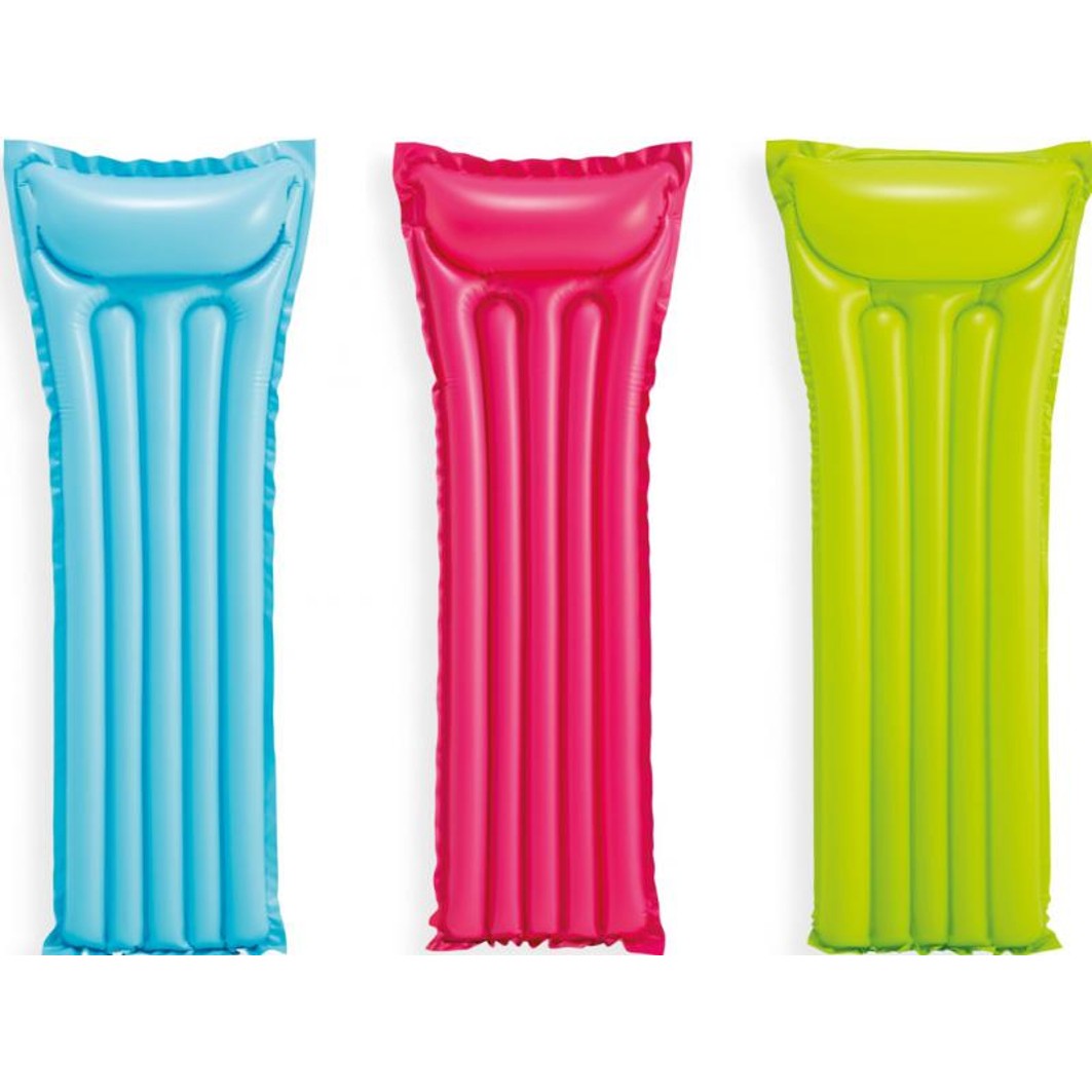 Luftmatratze Intex Luftmatratze 183 x 69 cm aufblasbar Badespass Pool ...